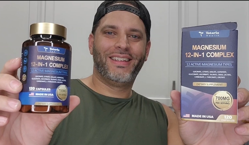 Watch REVIEW - Totaria Magnesium Complex 700mg 12 in 1 on Amazon Live