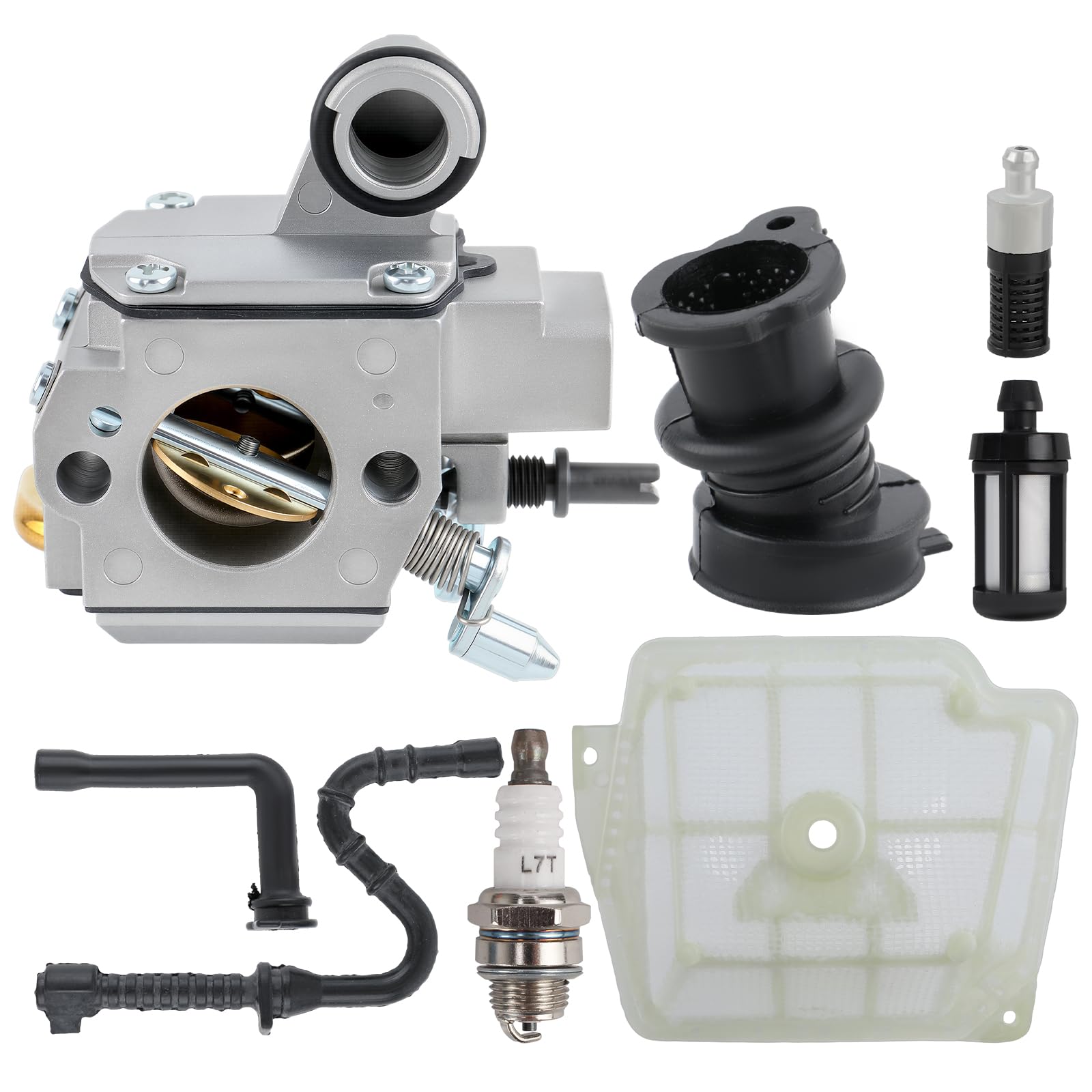 Amazon.com: Topkidame C3R-S236 Carburetor Carb Air Filter Kit Fit for ...