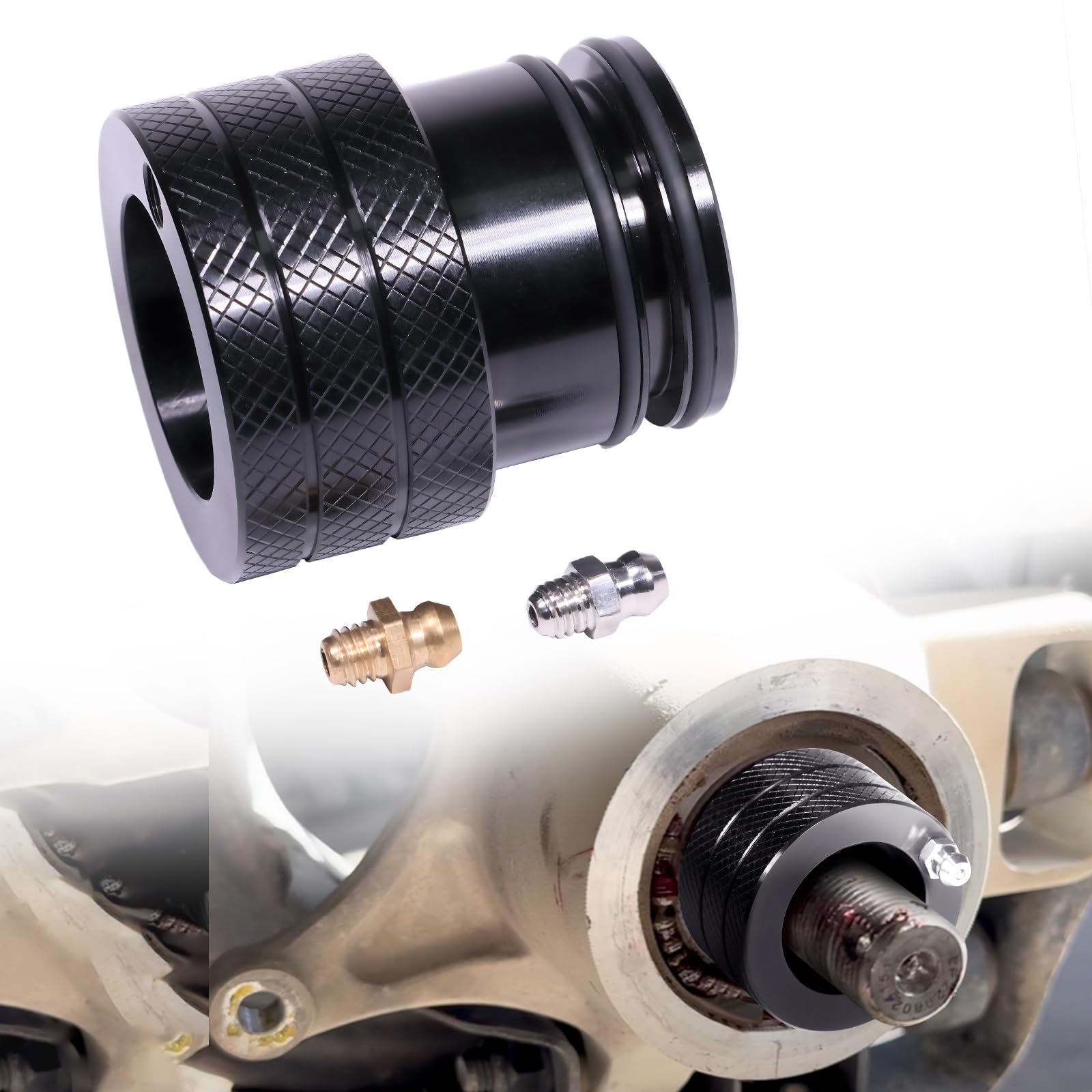 Amazon.com: StarknightMT 39MM X3 Wheel Bearing Greaser Tool & 2 Grease ...