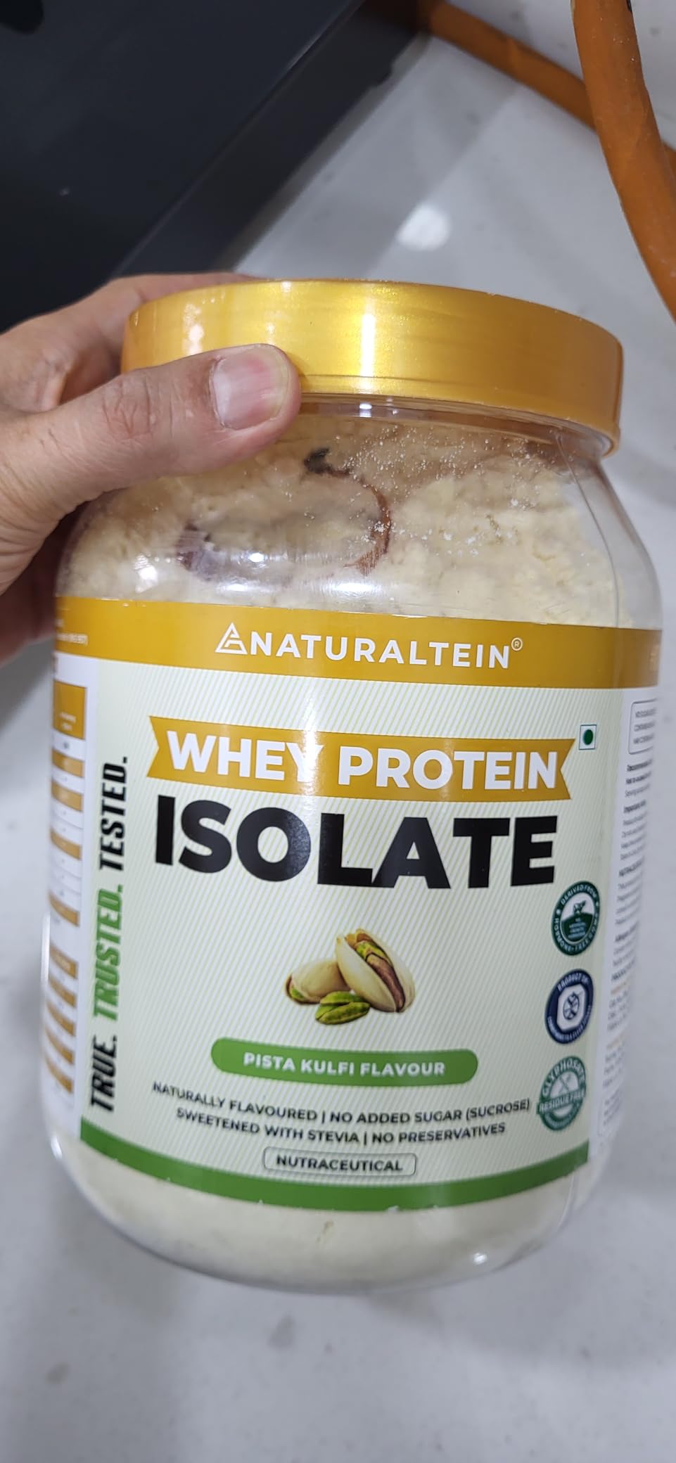 NATURALTEIN Whey Protein Isolate – 30g Fast-Absorbing Protein per ...