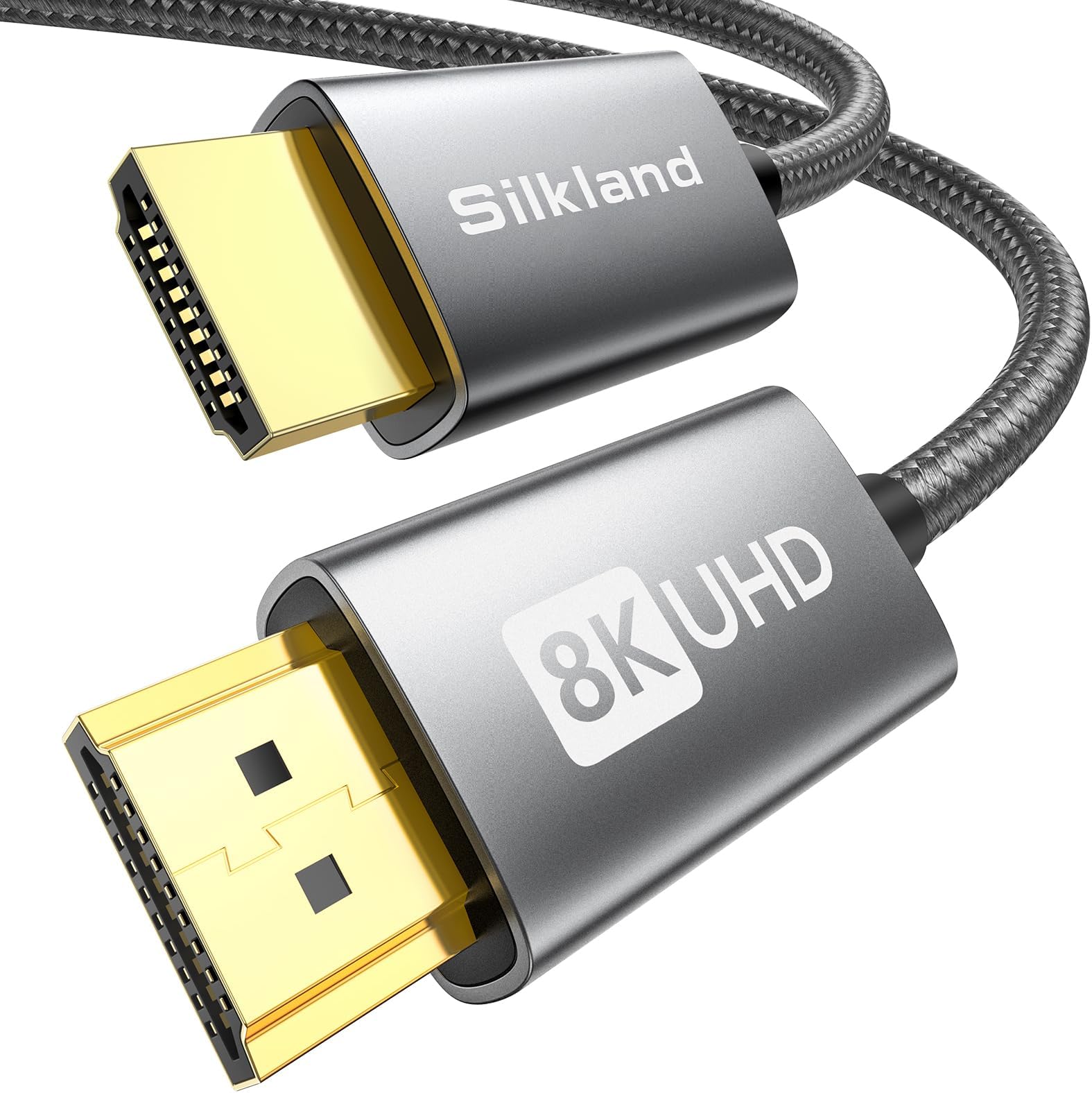 Silkland 8K HDMI 2.1 Cable 0.3M, High Speed HDMI Cables 48Gbps for ...