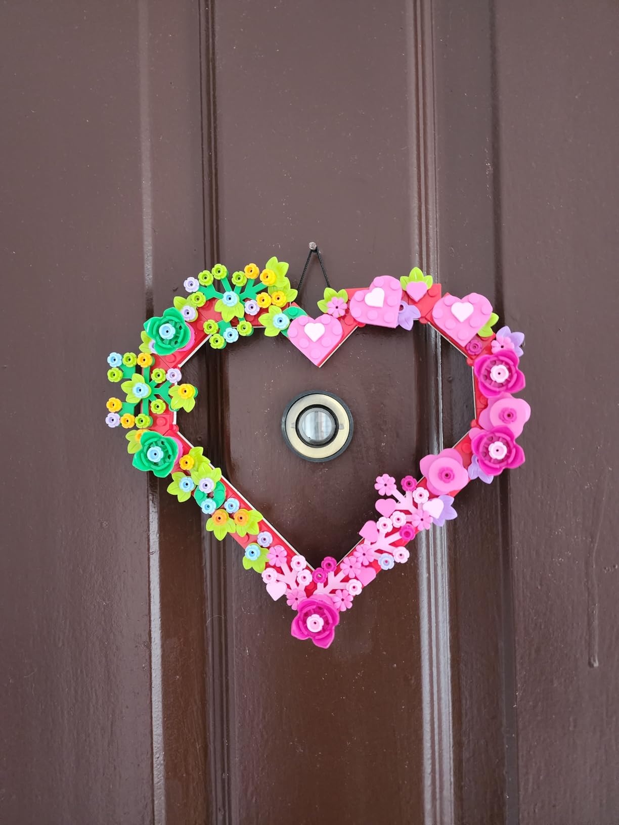 LEGO Heart Ornament Home Decor Building Set for Kids, with Decorative ...