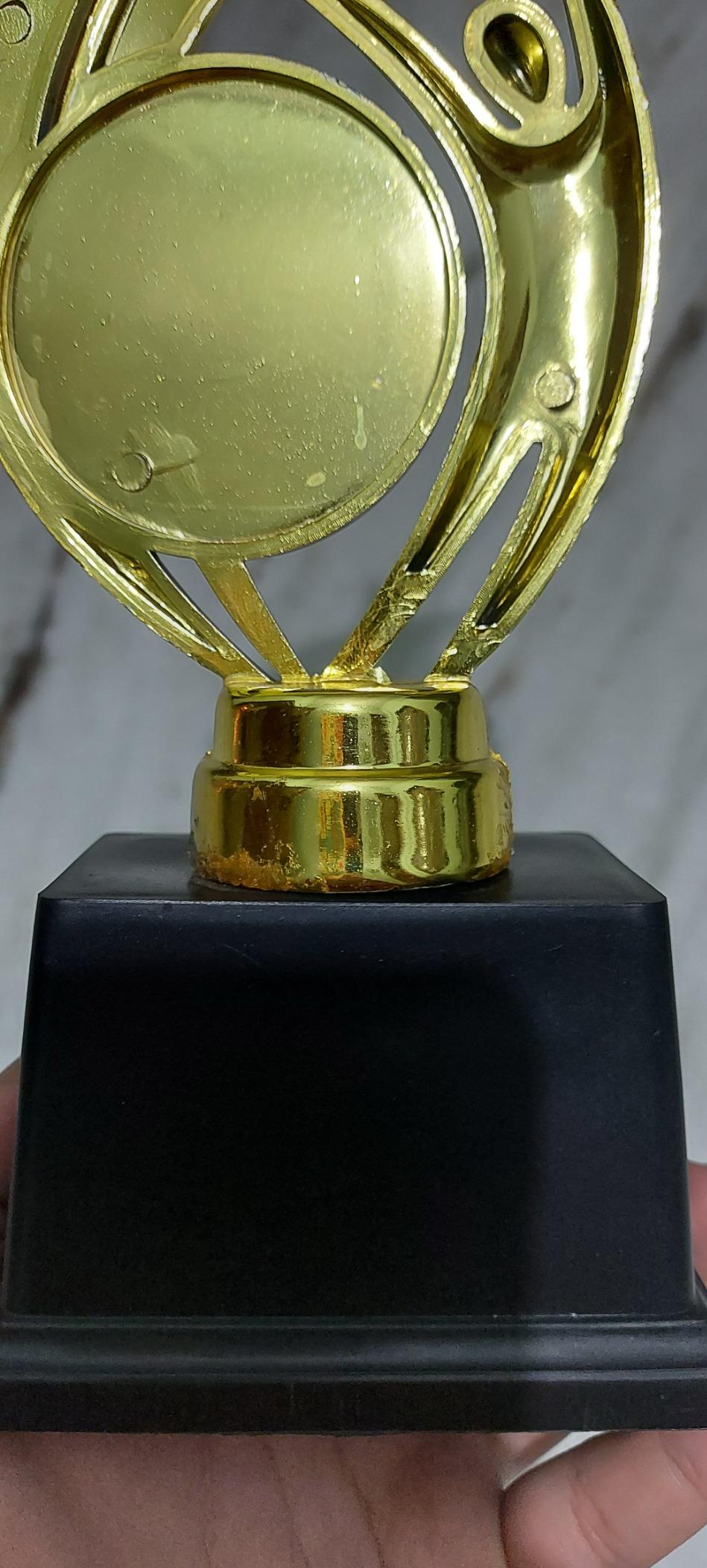 Family Shoping Alloy Best Dad Ever Trophy Award, Blue : Amazon.in ...