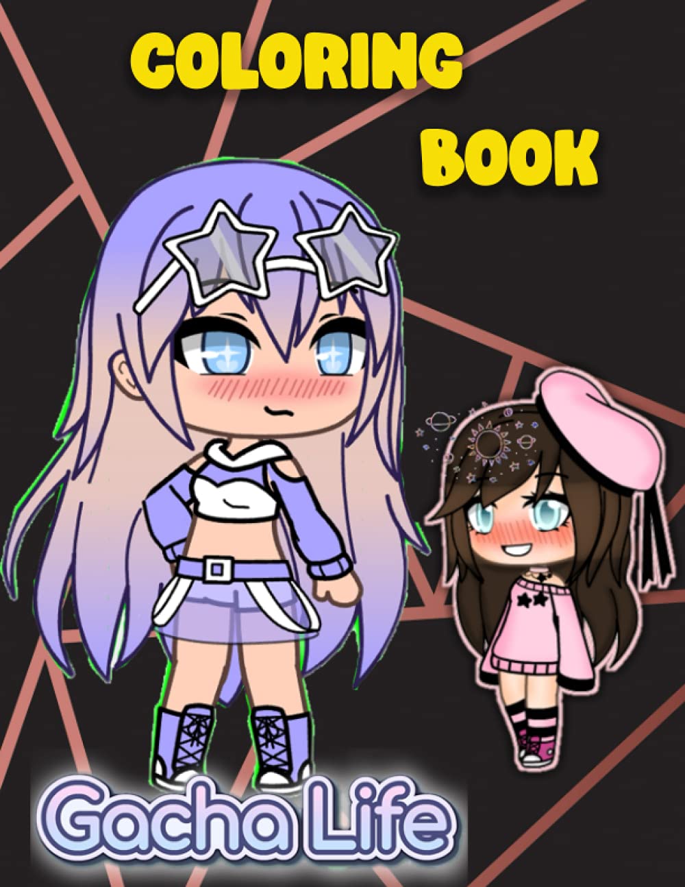 Buy Gacha Life Coloring Book: Gacha Life Fantastic Adults Coloring ...