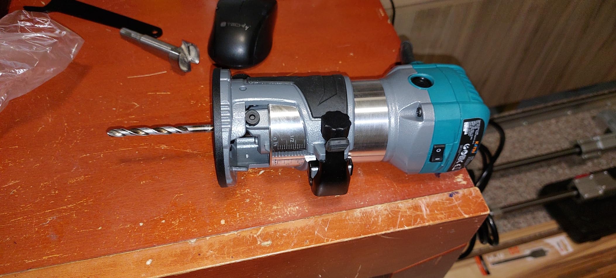 KATSU Rifilatore Fresatrice Verticale per Legno Elettrica 220V 710W ...