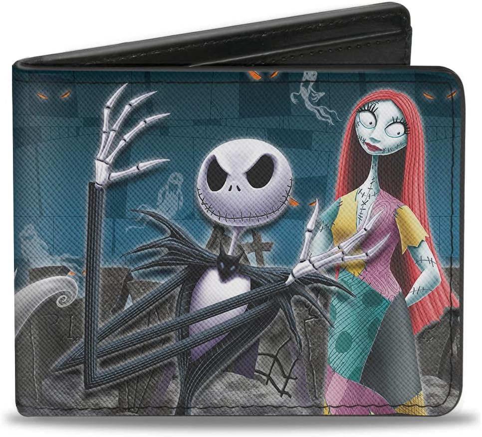 Buckle-Down Nightmare Before Christmas 4-Character Group/Cemetery Scene Accessoire de Voyage ...