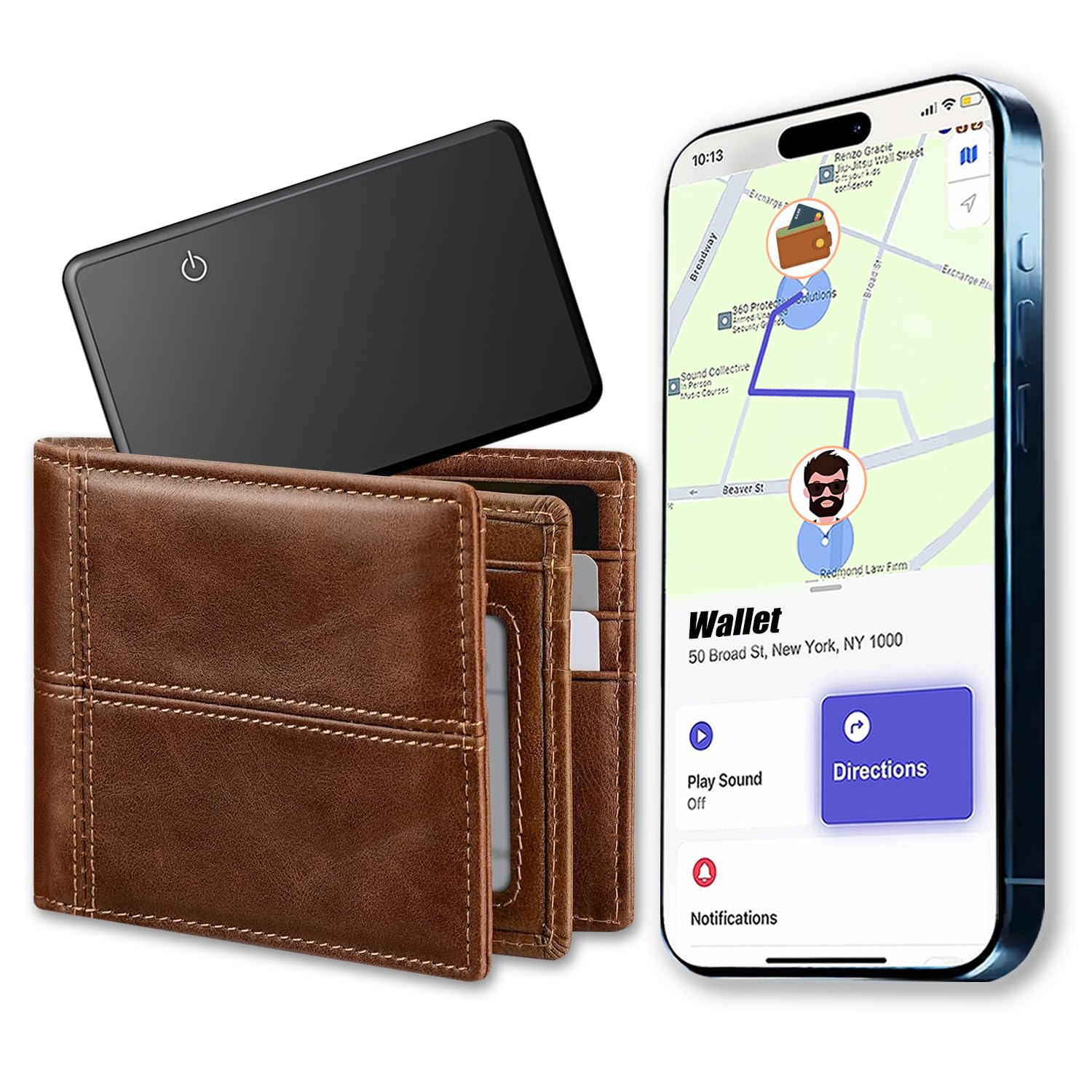 Amazon.com: Wallet Tracker Card - Wireless Charging Wallet Finder, IP67 ...