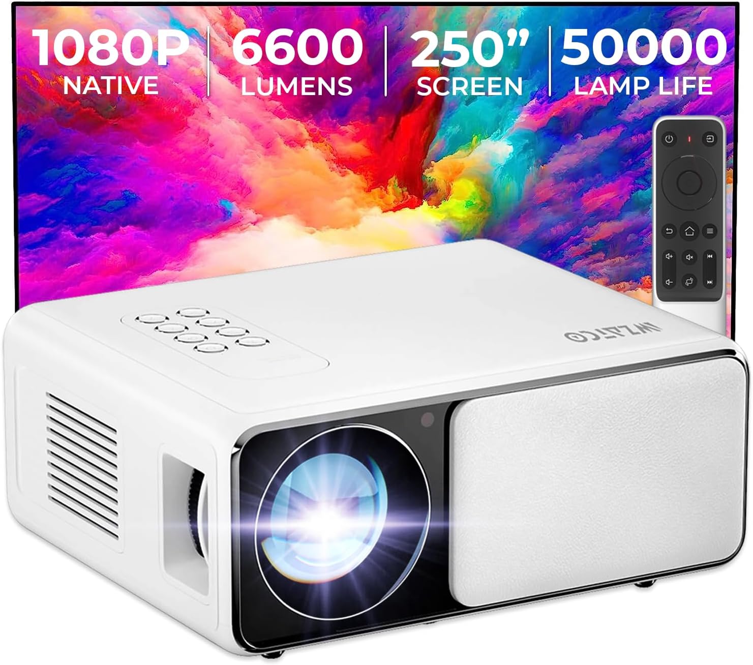 ZTE Spro 2 MS97E 4G LTE Android Smart LED Projector with in-Built Wi-Fi ...