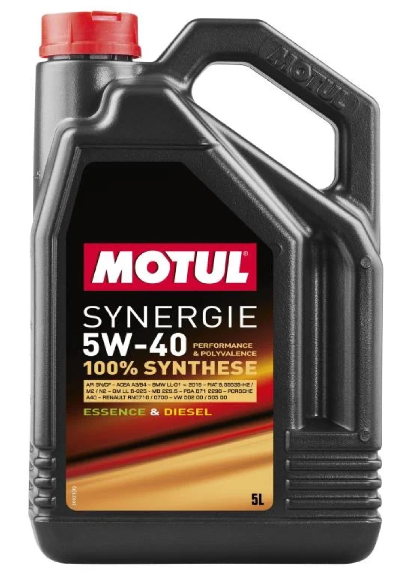 Amazon.fr : MOTUL - SYNERGIE 5W40 5L