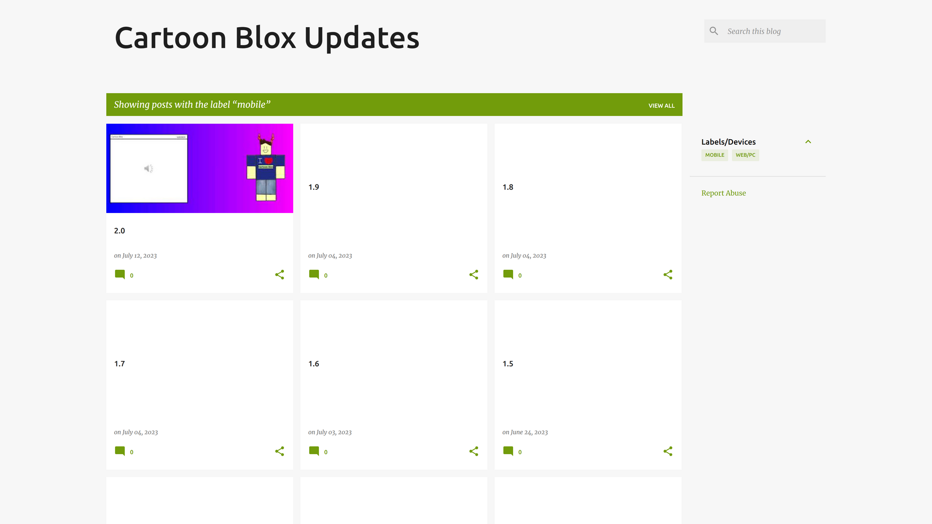 Cartoon Blox Updates - App on Amazon Appstore