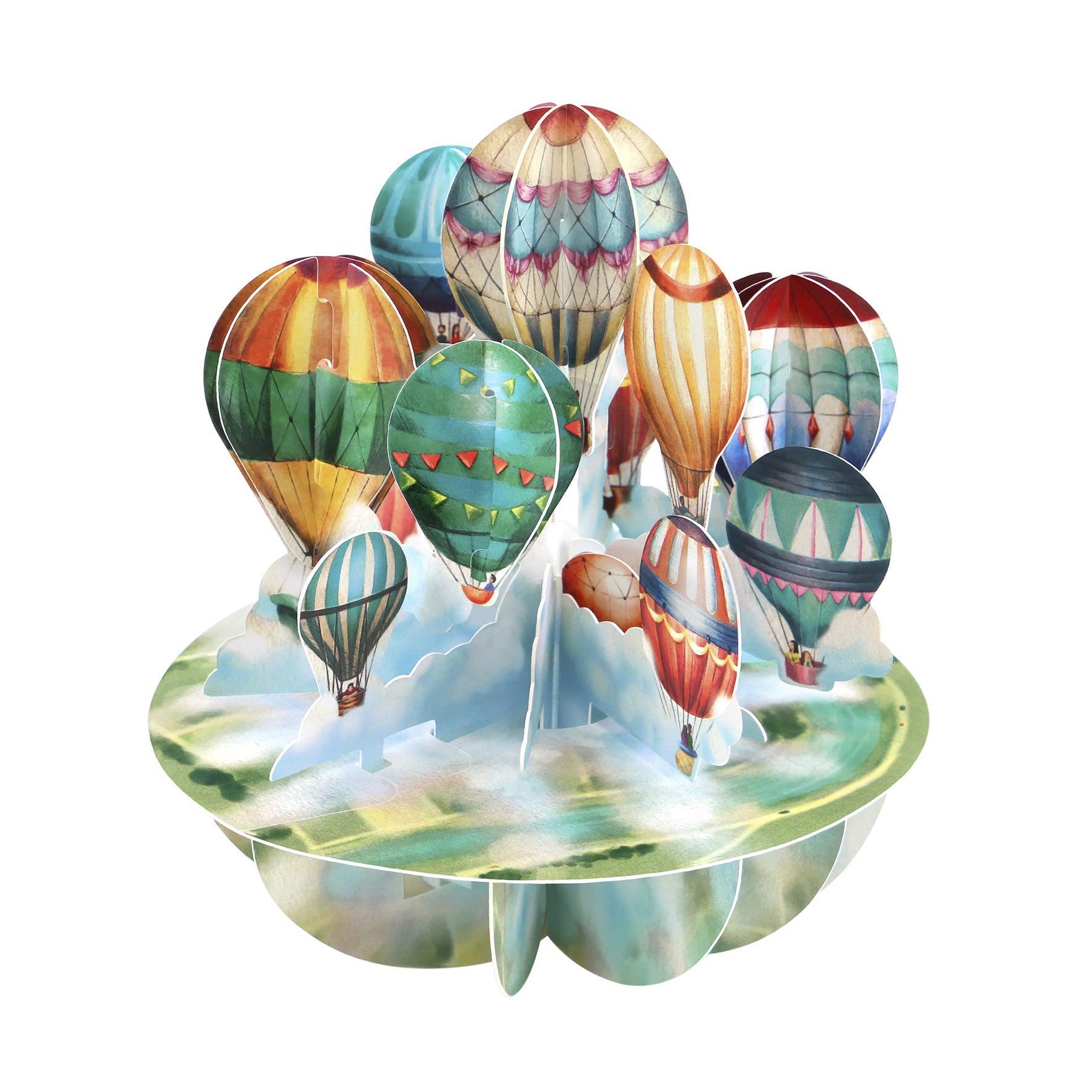 Amazon.com: Hot Air Balloon 3D Pop Up Card : Gift Cards