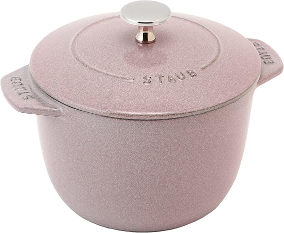 Amazon.com: Staub La Cocotte de GOHAN 40508-854 Chiffon Rose M 6.3 ...