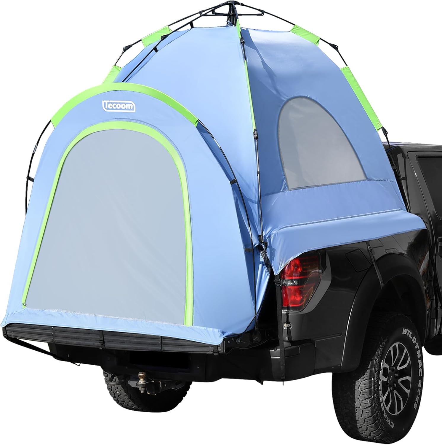 Amazon.com: Tecoom Pop-up Truck Tent Waterproof PU3000mm Double Layer ...