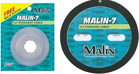 Malin 7-Strand Stainless Steel 300-Feet Wire, 021-Diameter : Amazon.co ...