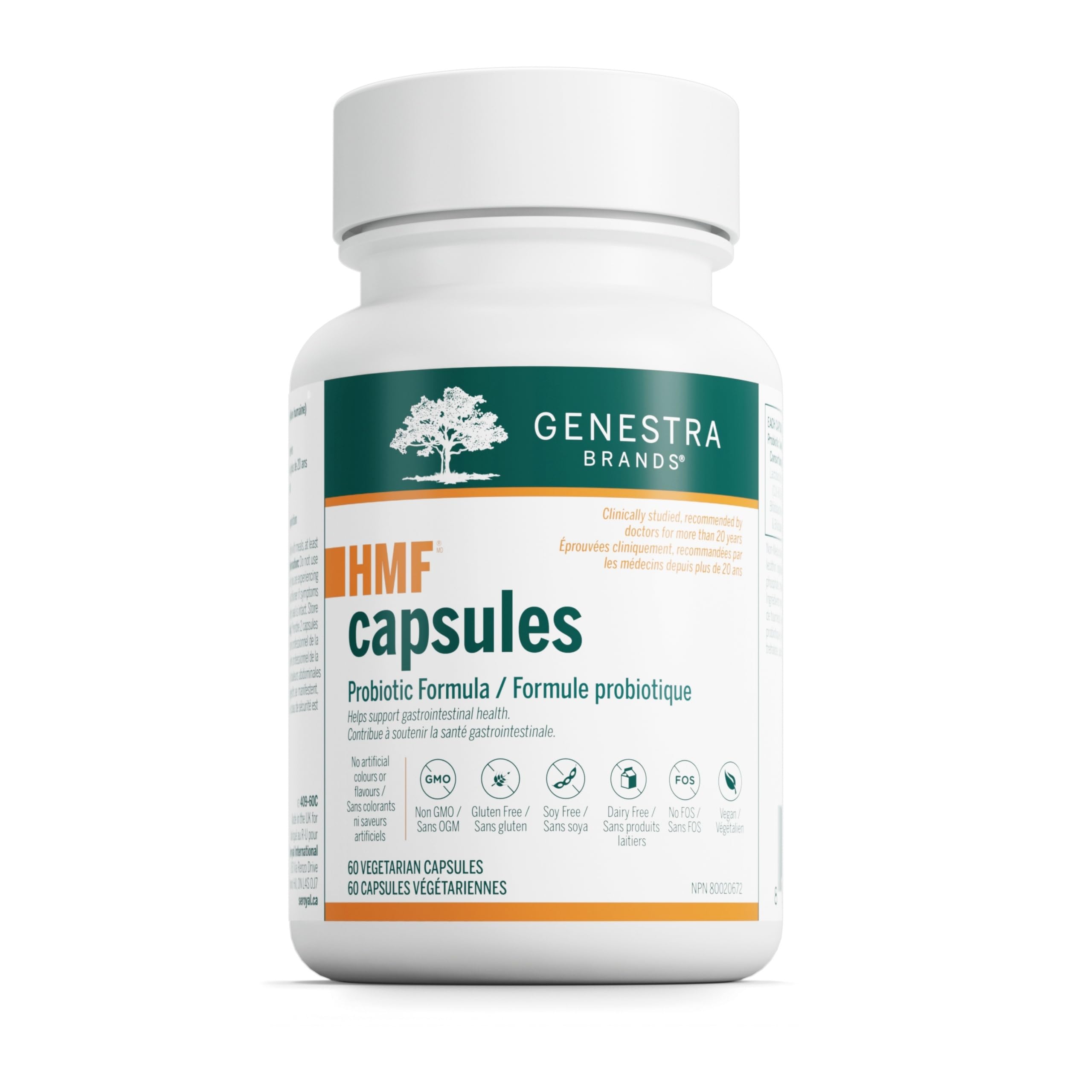 Genestra Brands HMF Capsules - 4 Strains Probiotics for Gut Health ...