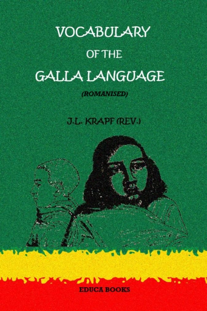 Vocabulary of the Galla Language (Romanised). - Kindle edition by Krapf ...