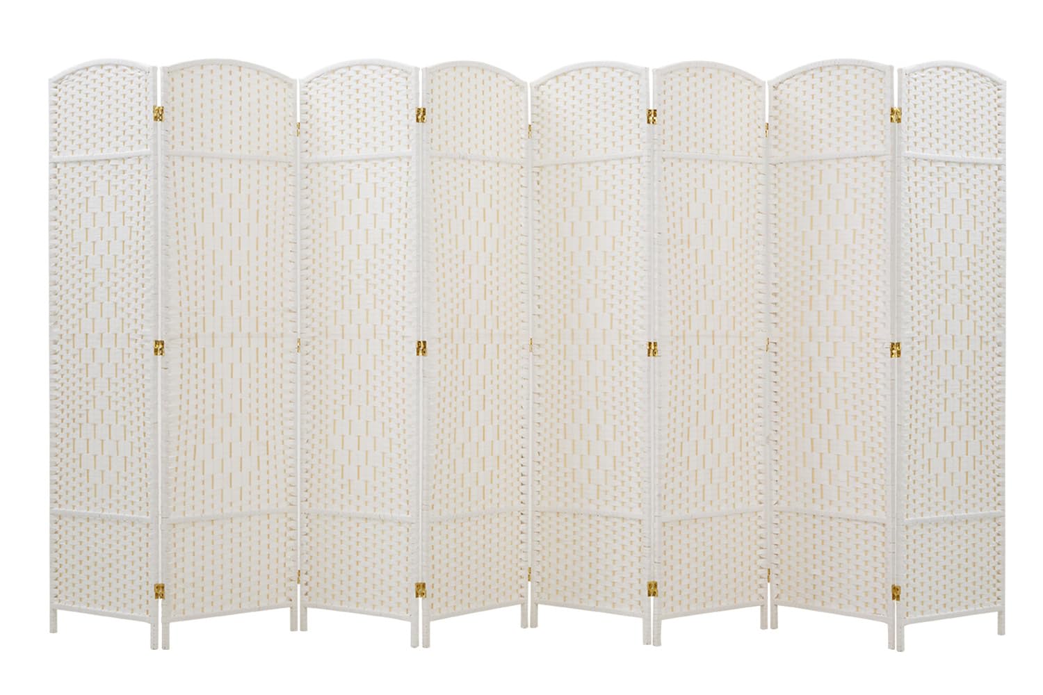 Amazon.com - Duraspace 8 Panels Room Divider 6 FT Tall Weave Fiber ...