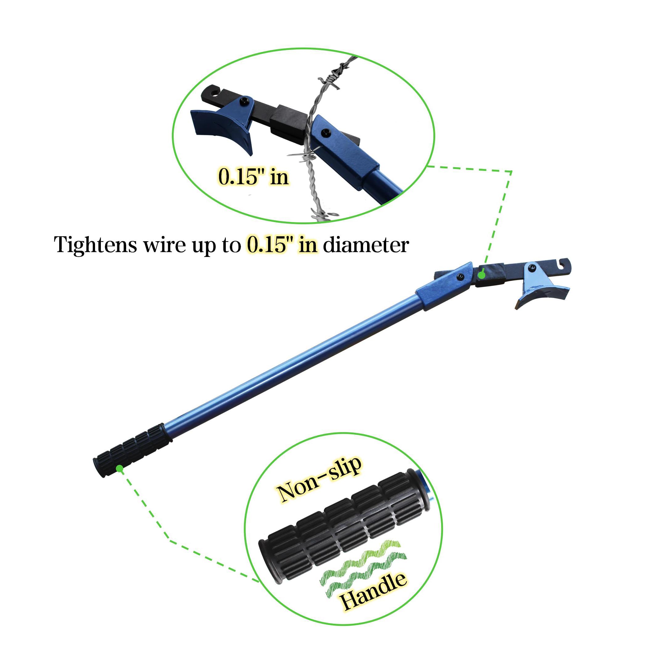 Snapklik.com : Fence Wire Tensioning Tool, Fence Wire Stretcher, Easy ...