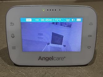 Amazon.com: Angelcare Baby Monitor with 4.3” Touch Control Display and ...