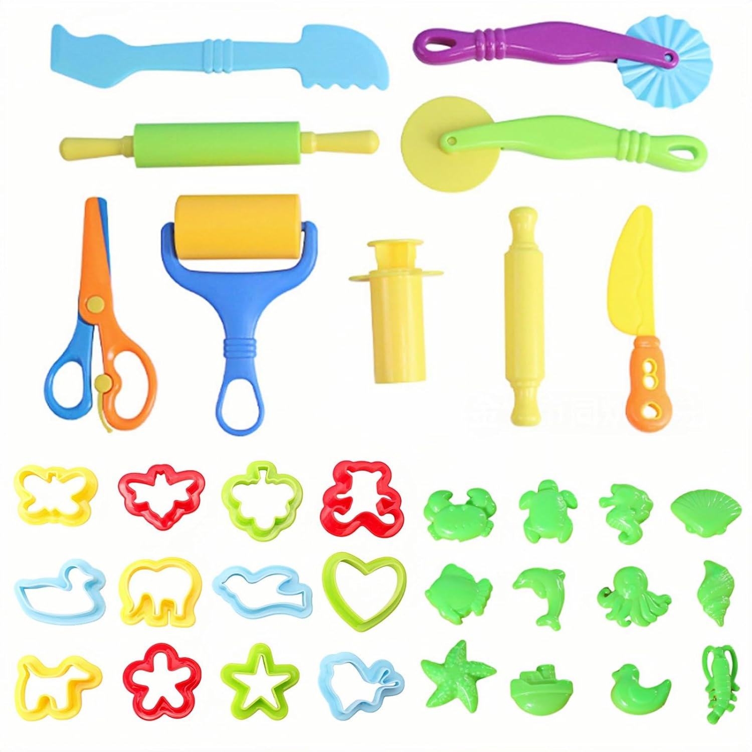 33 Pcs Playdough Set, Playdough Accessories, Play Doh Tools, Playdough ...