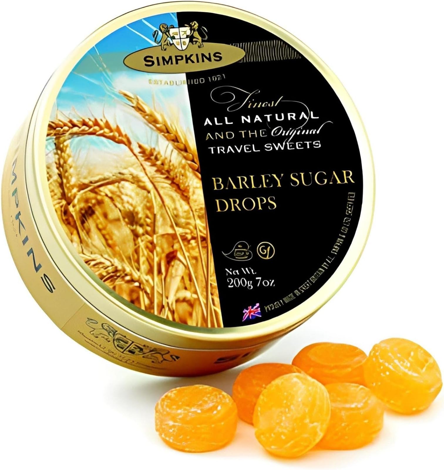 Amazon.com : Simpkins Mixed Fruits Travel Sweets 2 X 200G Tin : Grocery ...