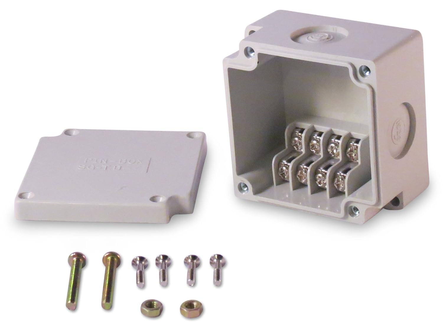 4 Position Ivory Terminal Enclosure Side Mounted - Amazon.com