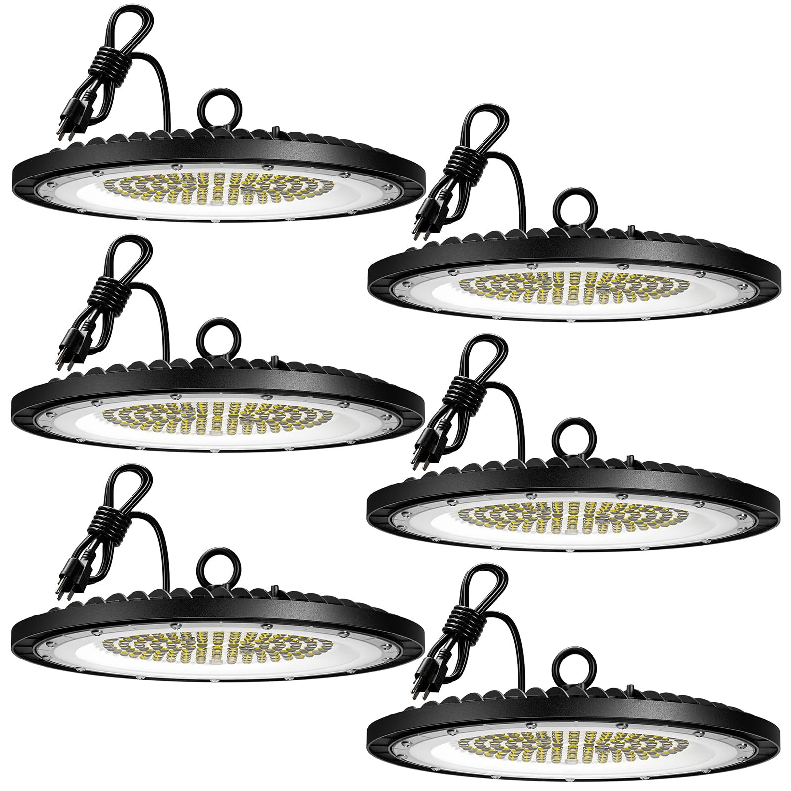 Amico LED High Bay Light 150W 21,000lm 5000K UFO LED High Bay Shop ...