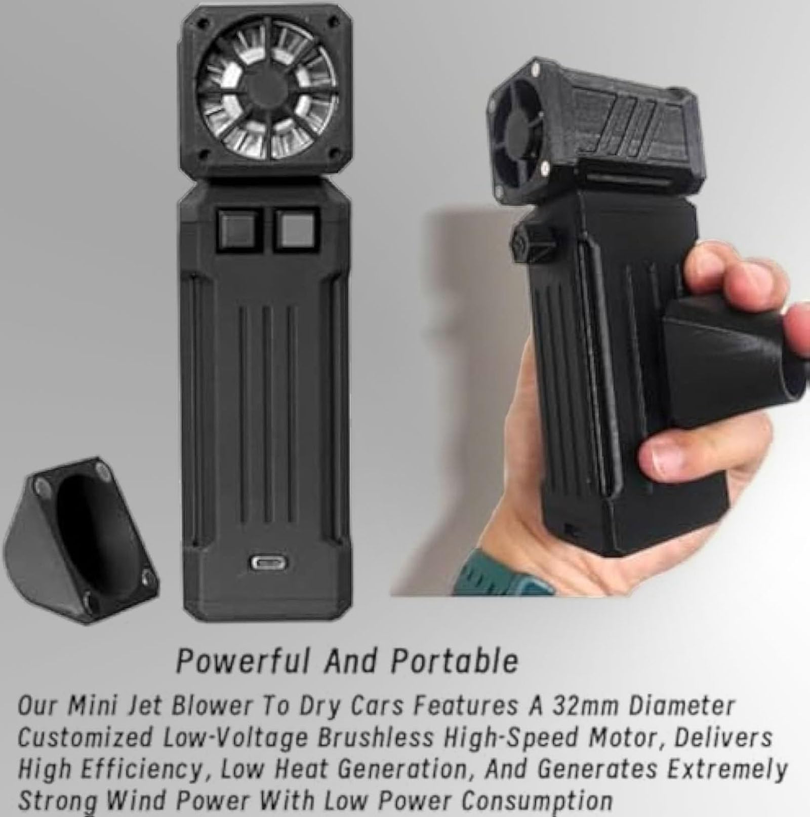 Mini Jet Fan Blower 8000mAh Rechargeable Jet Dry Philippines | Ubuy
