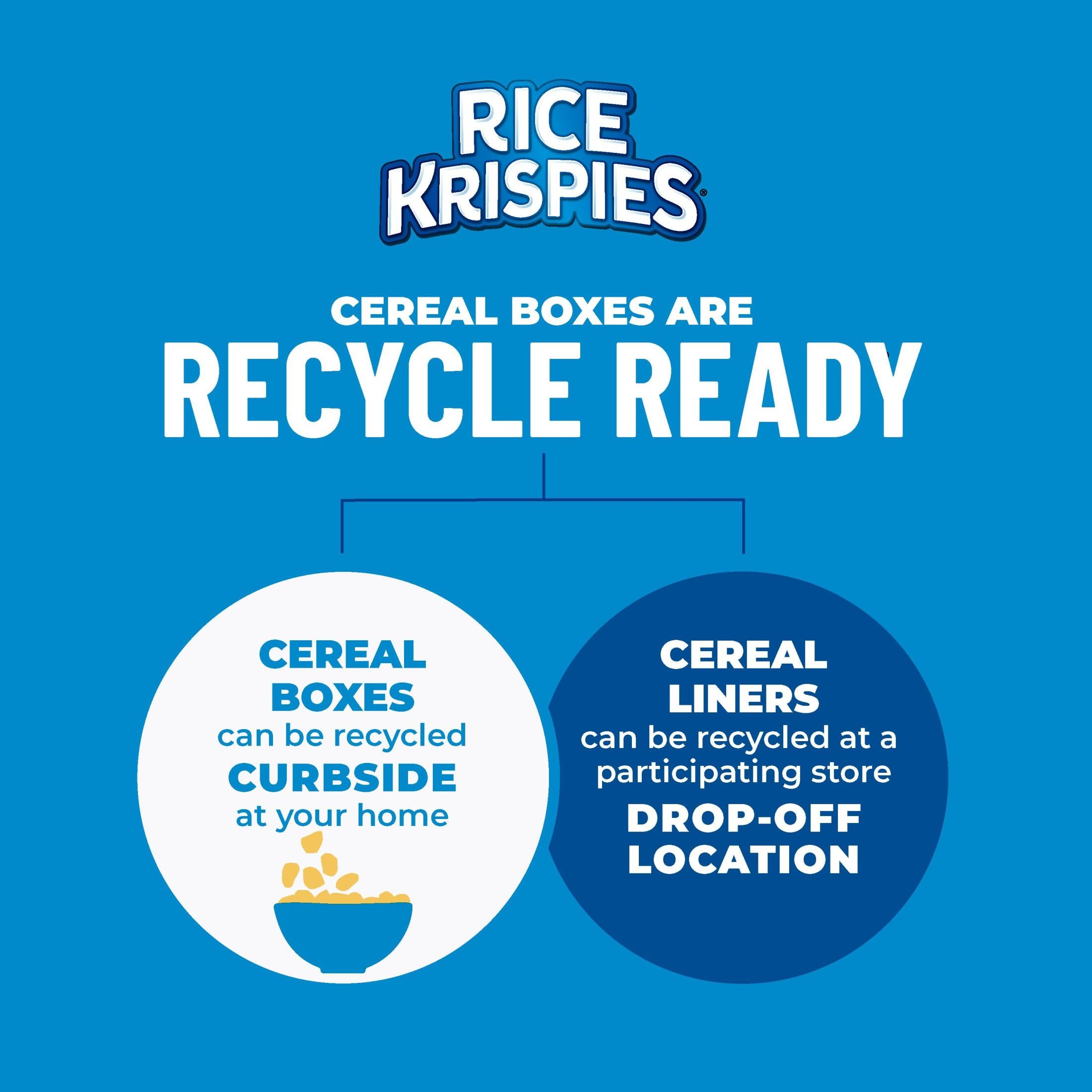 Snapklik.com : Kelloggs Rice Krispies Cold Breakfast Cereal, Kids ...