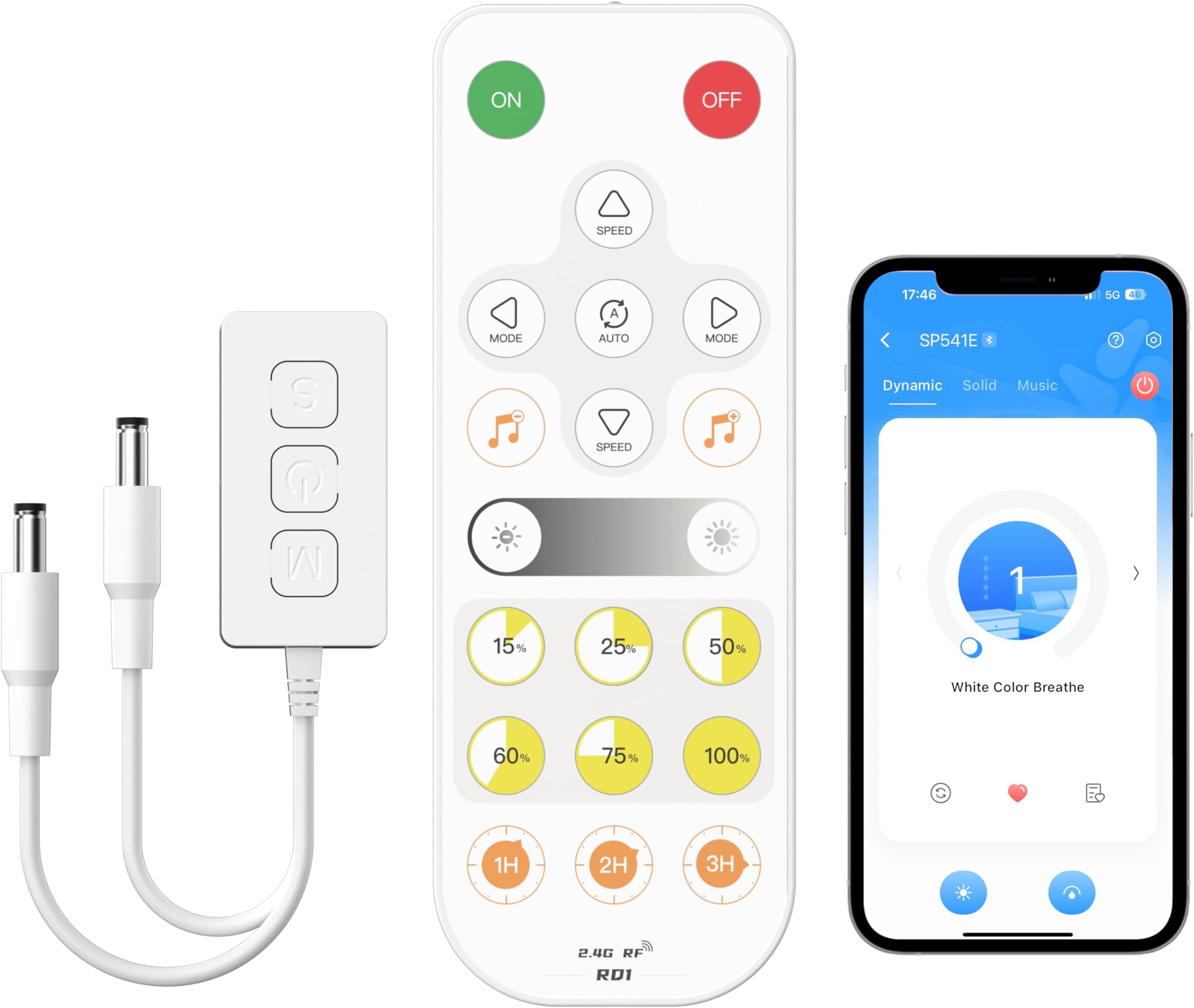 Amazon.com: MIWISE LED Dimmer,Smart WiFi+Bluetooth Dimmable Controller ...