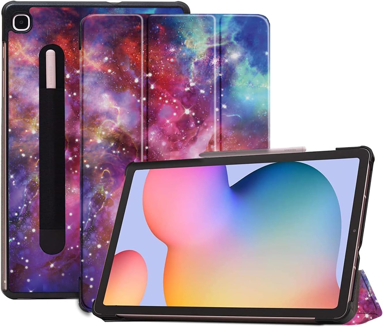 Robustrion Cover Samsung Galaxy Tab S6 Lite Tablet Cover Case Smart ...