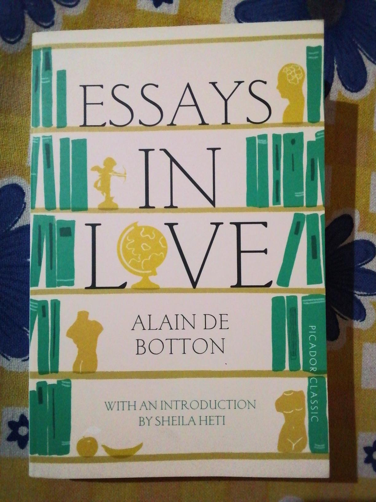 Essays in Love: Picador Classic : Alain de Botton: Amazon.in: Books