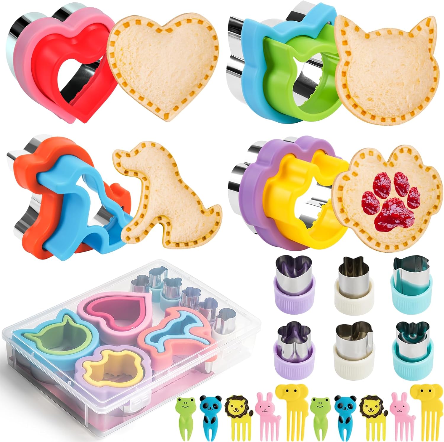 Amazon.com: Sandwich Cutter and Sealer with Storage Case, Uncrustable ...