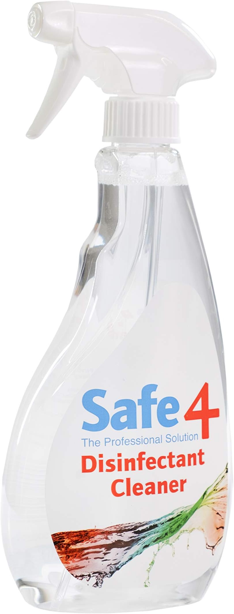 SAFE 4 Disinfectant Cleaner Ready to Use Clear : Amazon.co.uk: Business ...