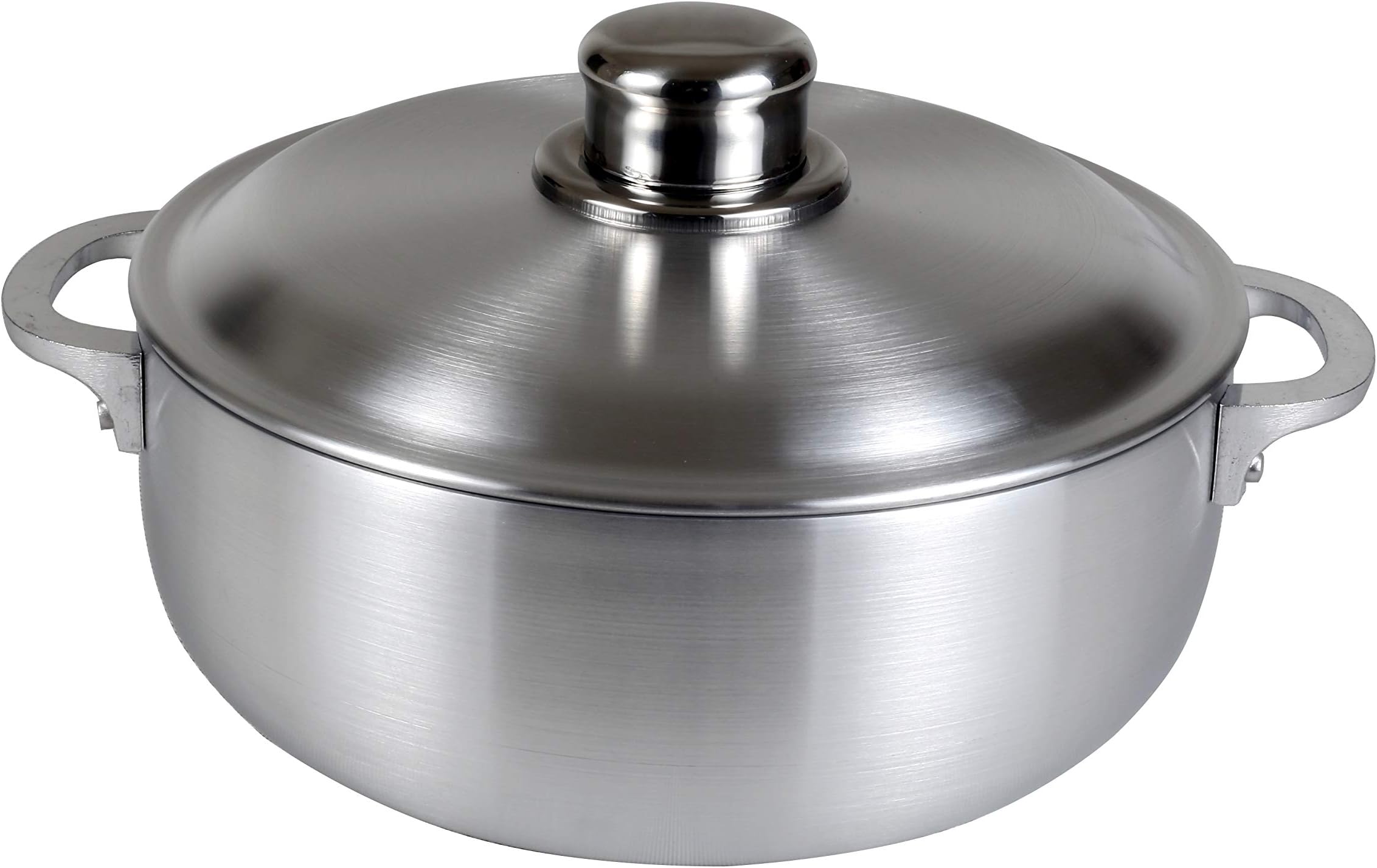 Amazon.com: Kitchen Sense Heavy Gauge Polished Aluminum Caldero Dutch ...