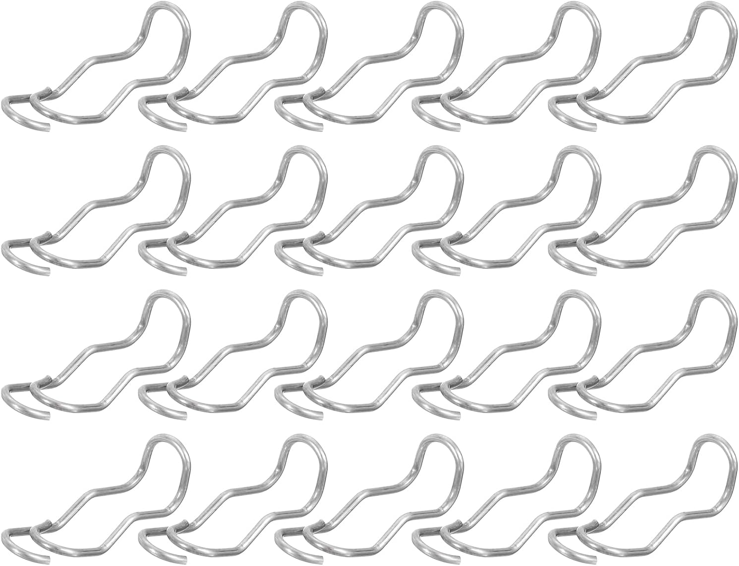 Amazon.com : uxcell Plant Cages Connector, 50pcs Fit 4mm to 3mm Round ...