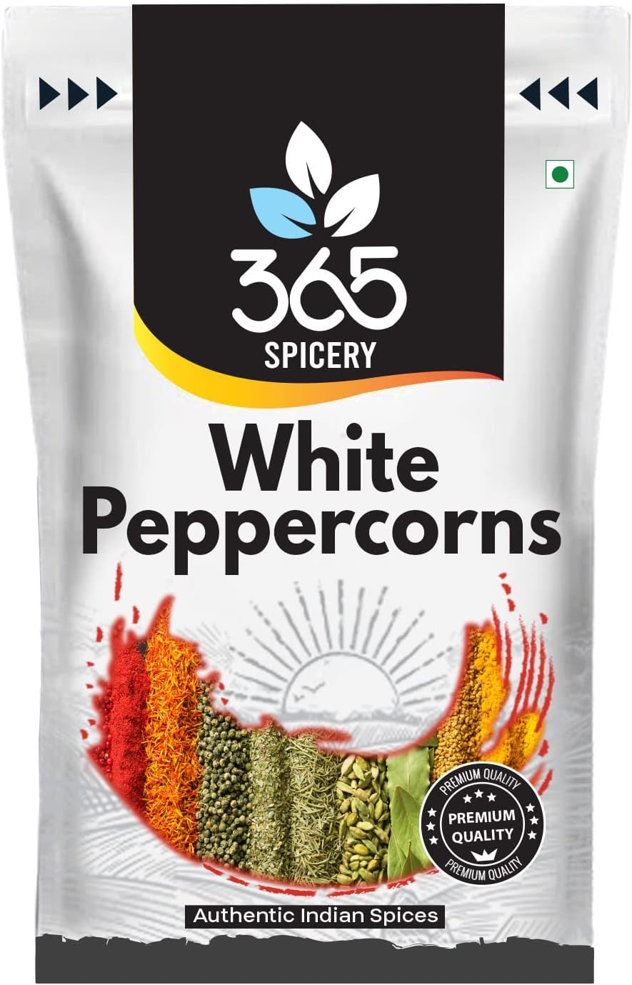 Amazon.com : 365 Spicery White Peppercorns I All Natural, Non-GMO ...