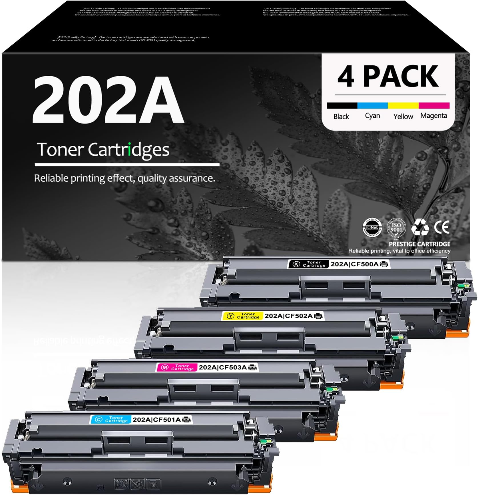 Amazon.com: HP 202A Black Toner Cartridge | Works with HP Color ...