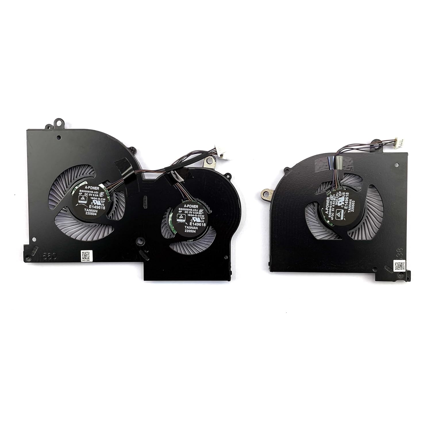 Amazon.com: New CPU+GPU Cooling Fan Replacement for MSI GS65 Stealth ...