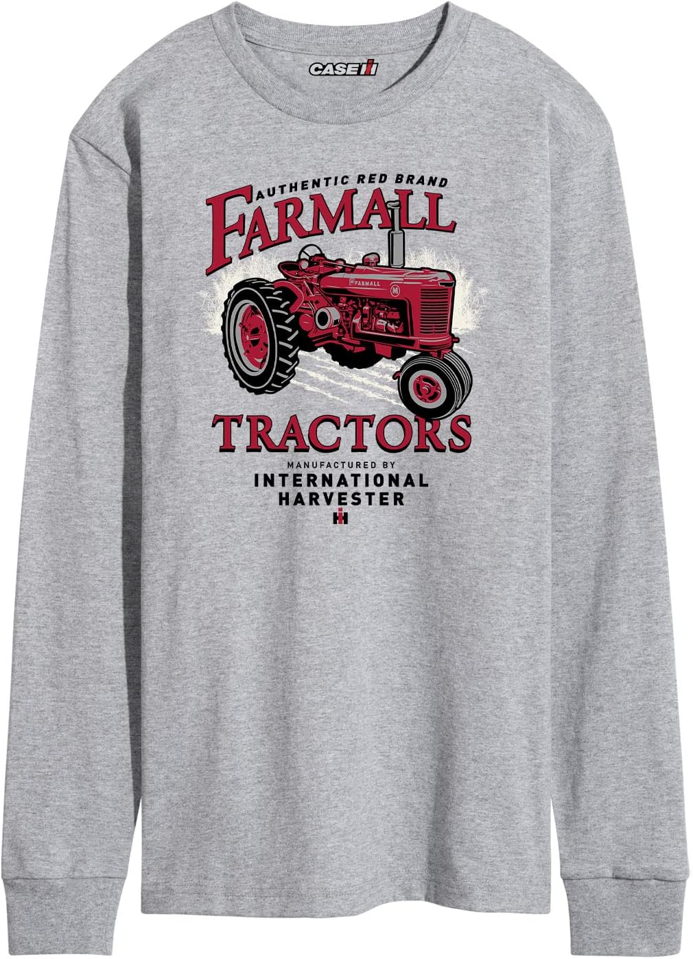 Country Casuals Authentic Farmall Tractors - Men's Long Sleeve T-Shirt ...