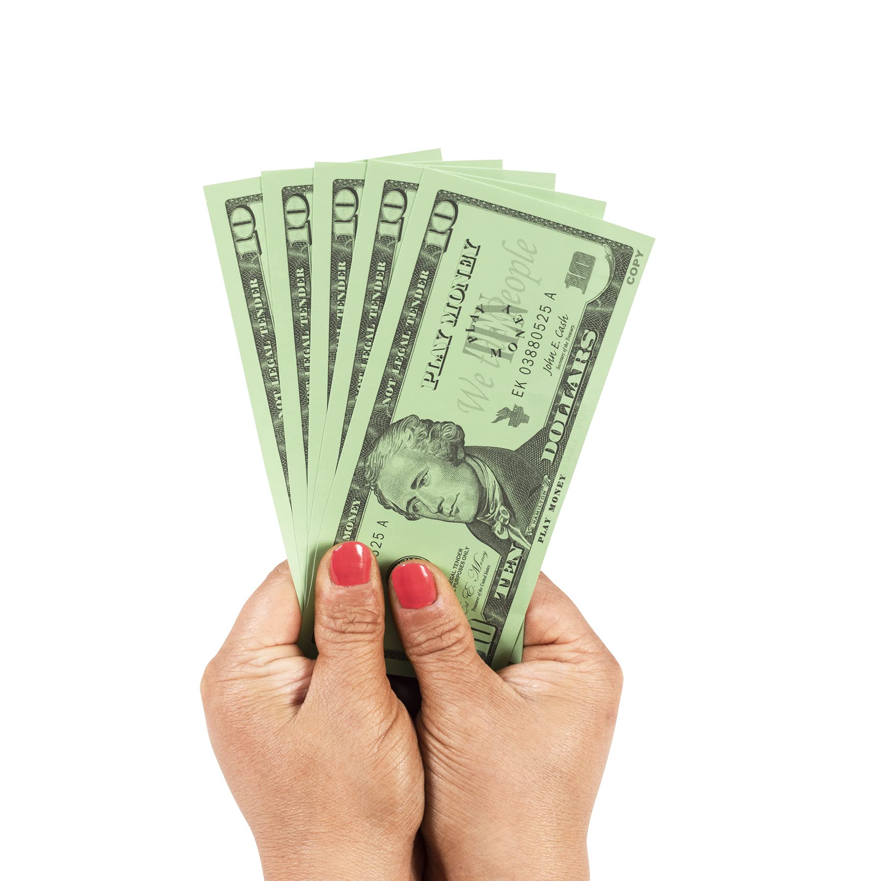 Snapklik.com : LEARNING ADVANTAGE Ten Dollar Play Bills - Set Of 100 10 ...