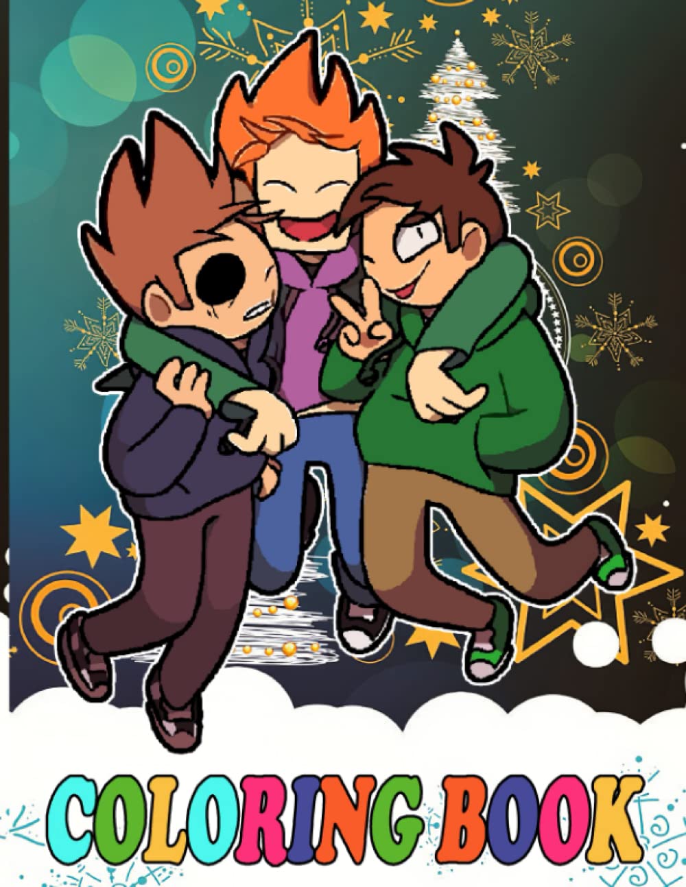 Eddsworld Coloring Book Cute Characters: Eddsworld Coloring Pages with ...