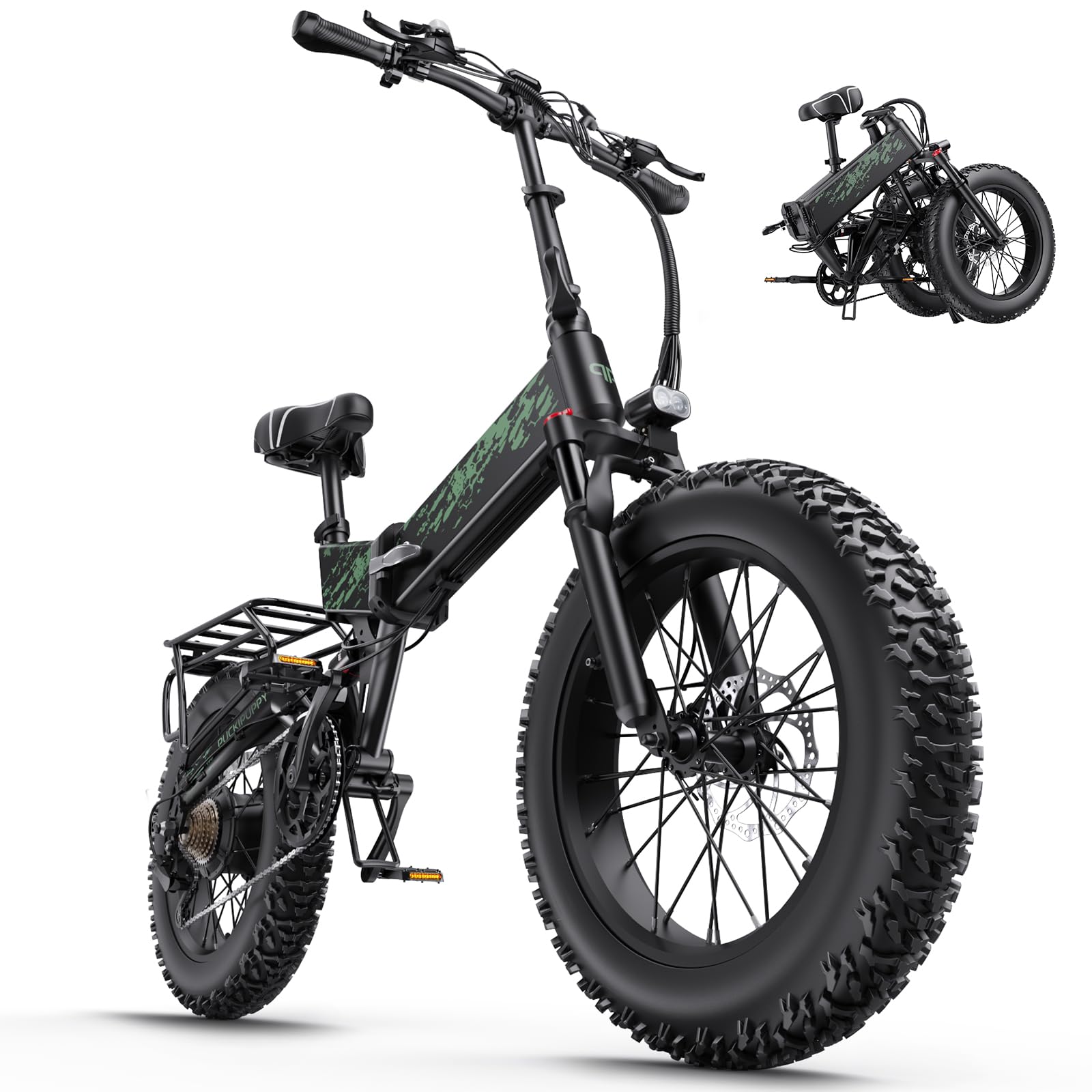 Buy Hummingbirds Electric Bike, Folding Electric Bike 750W 48V 15Ah ...