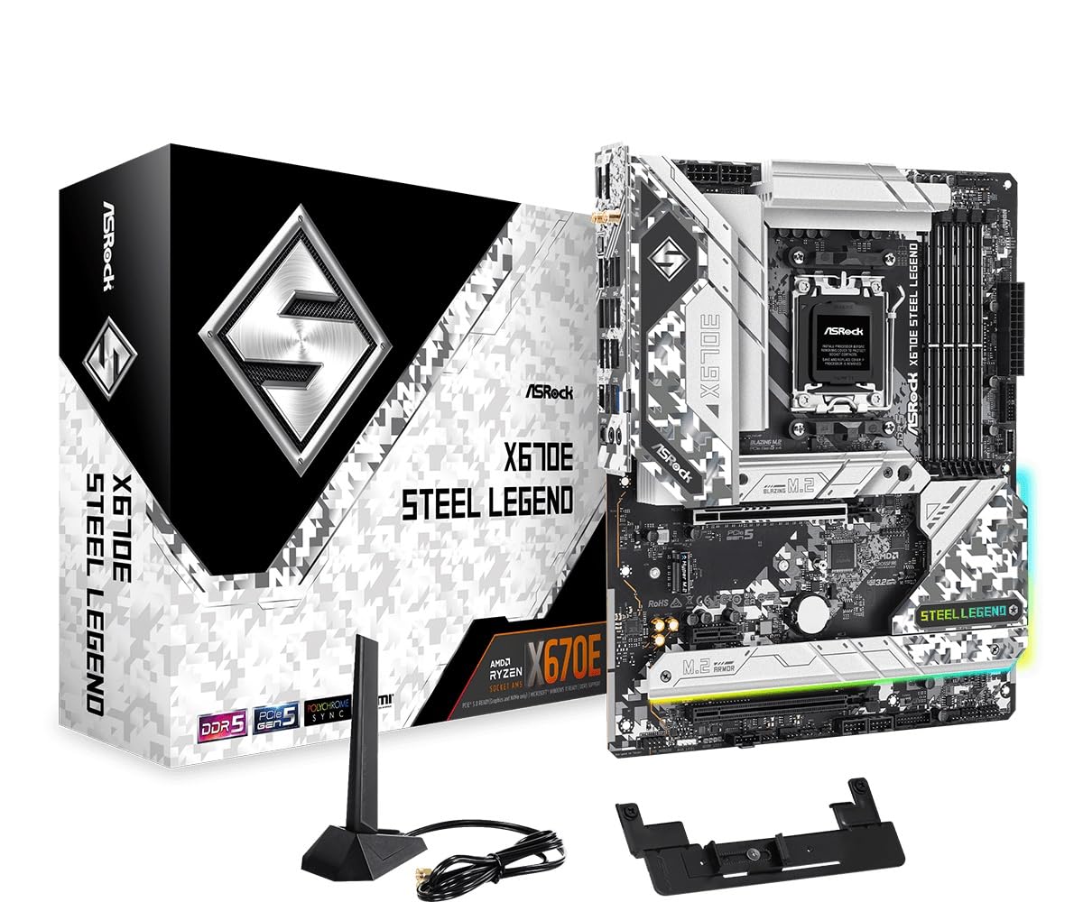 Amazon.in: Buy ASRock X670E Steel Legend Socket AMD AM5/ Chipset AMD ...