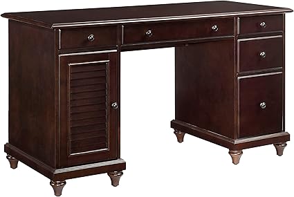Amazon.com: Crosley Furniture Palmetto Computer Desk, Espresso : Home ...