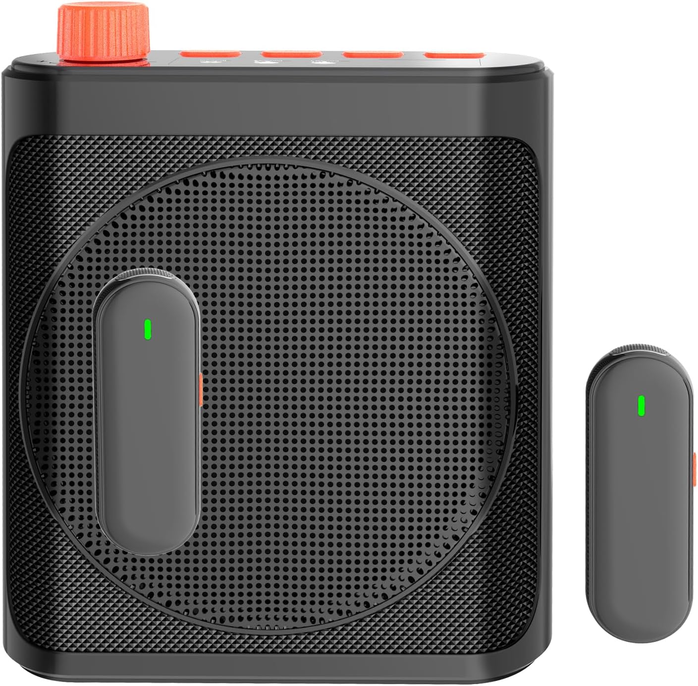 Amazon.com: Wireless Voice Amplifier with Wireless Lavalier Microphone ...