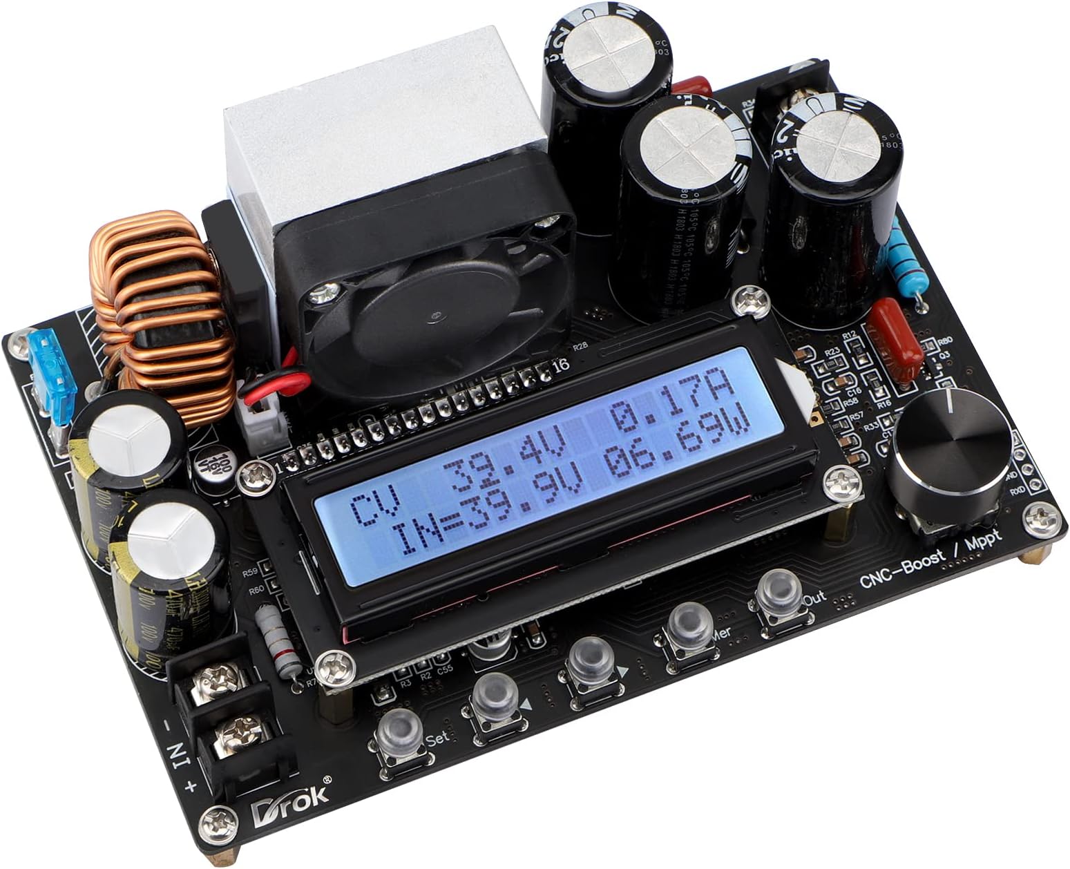 Amazon.com: XINGYHENG 8A DC-DC High-power Buck Boost Converter Module ...