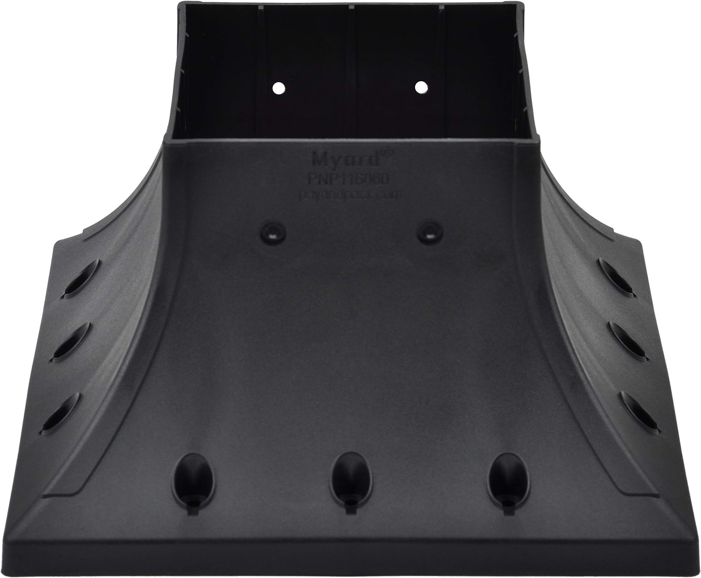 Nuvo Iron ADPBS6 Aluminum 6X6 Post Skirt Base, 1 Count (Pack of 1 ...