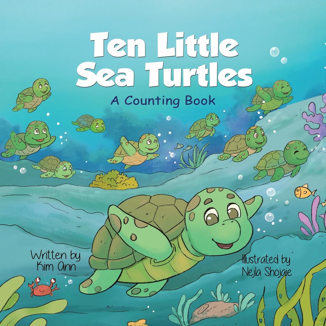 Amazon.com: Ten Little Sea Turtles: A Counting Book (Marine Life ...