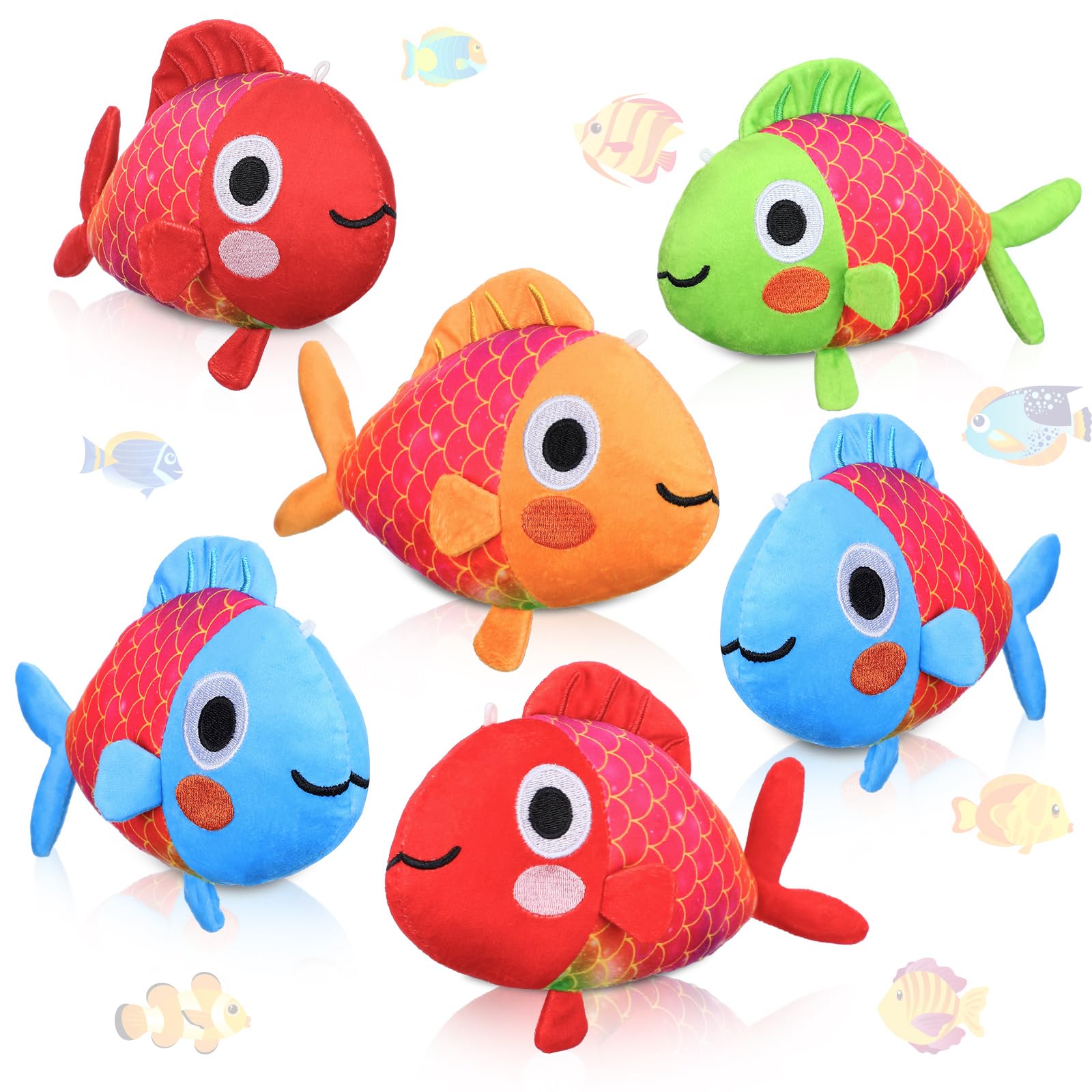 Snapklik.com : 12 Packs Ocean Theme Party Supply Shiny Scales Stuffed ...